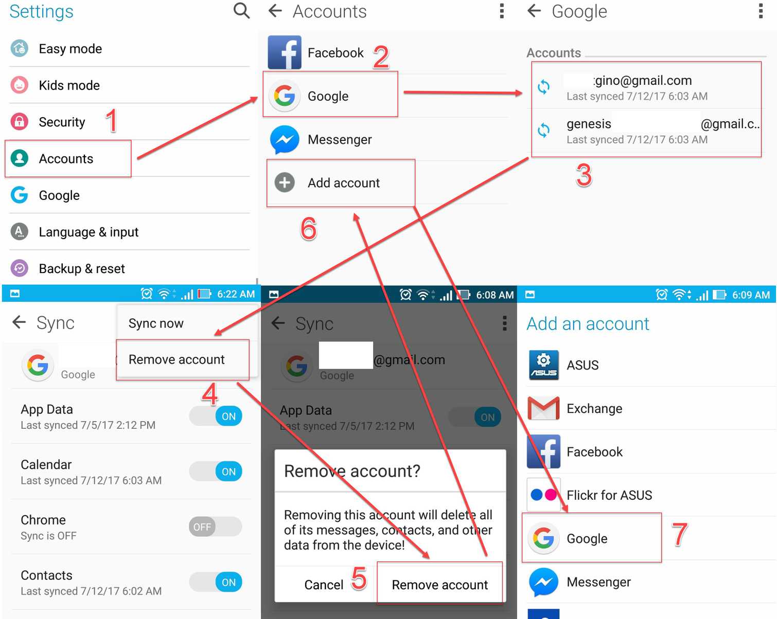 Gmail authentication error Android - Error Solutions